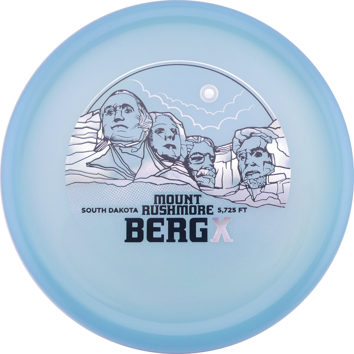 Kastaplast K1 Color Glow Berg X - Mount Rushmore | Top Tier Disc Golf