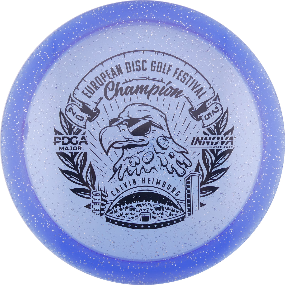Innova Metal Flake Eagle – Calvin Edition | Top Tier – Top Tier Disc Golf