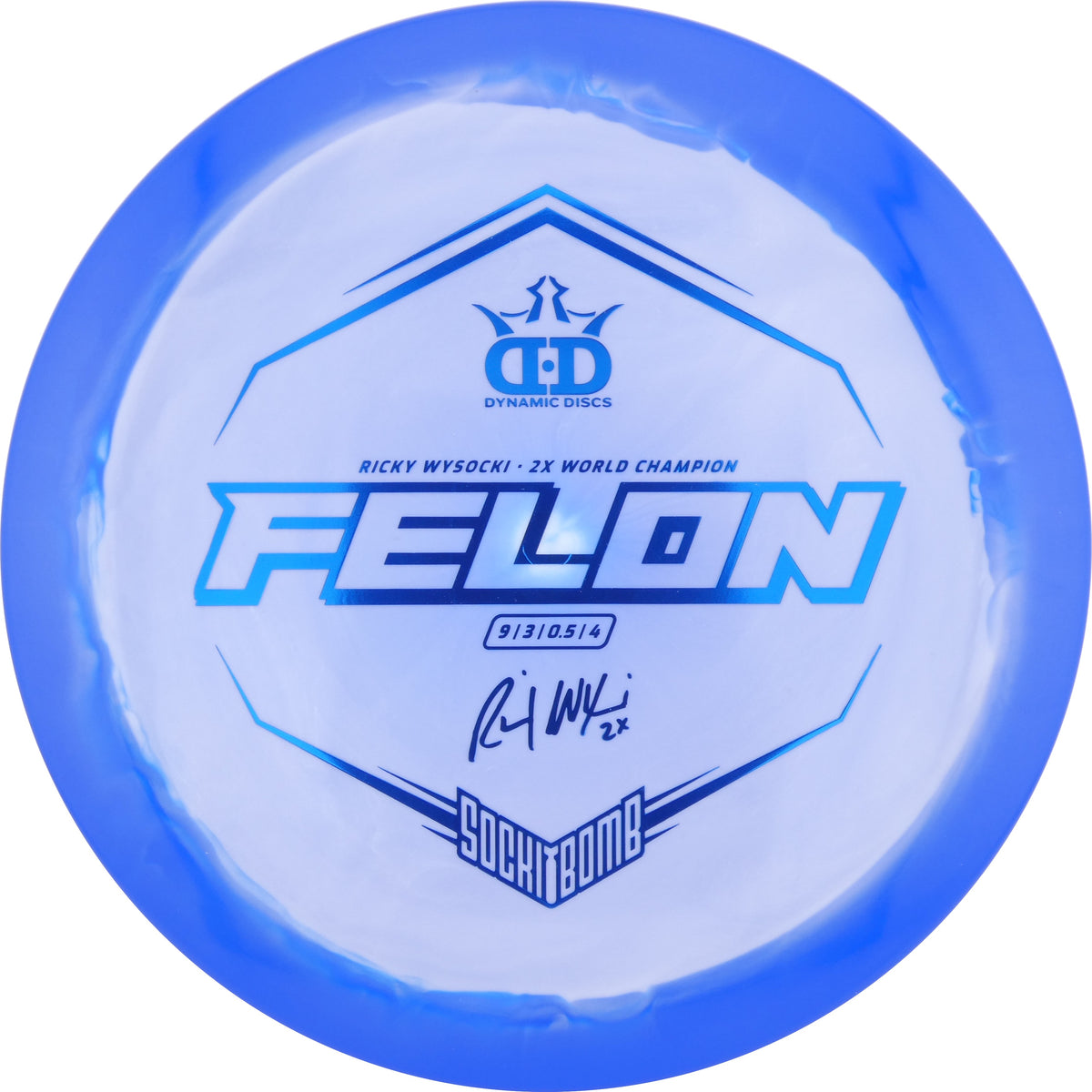 Dynamic Discs Fuzion Orbit Felon Ricky Wysocki | Top Tier Disc Golf
